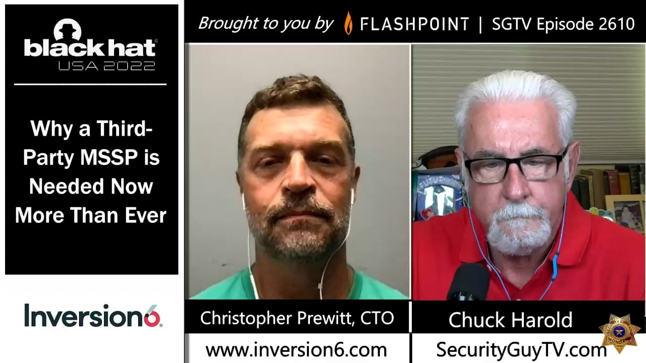 Episode 2610 Christopher Prewitt of inversion6.com at at #BHUSA2022 on ...