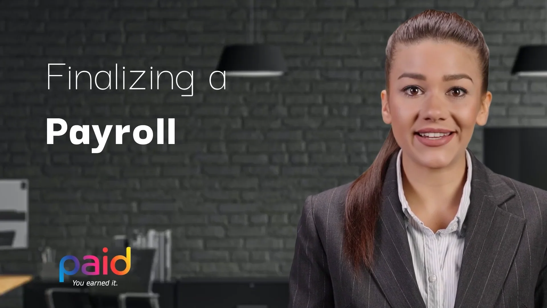 Finalizing Payroll In Paid