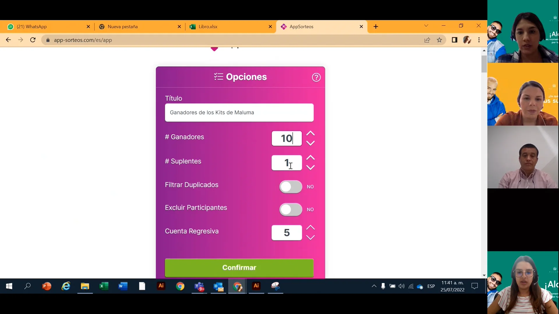 Ganadores kit sorpresa Maluma x Gef on Vimeo