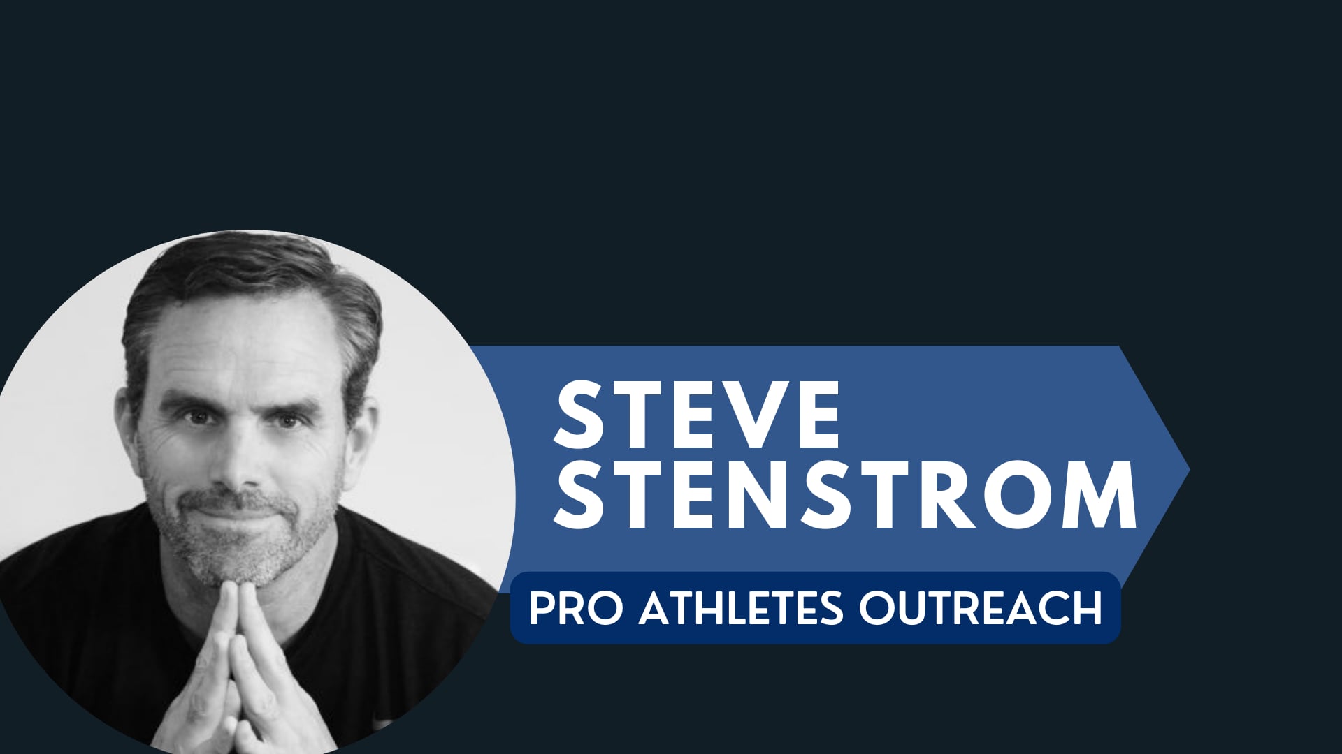 Guest Speaker Steve Stenstrom on Vimeo