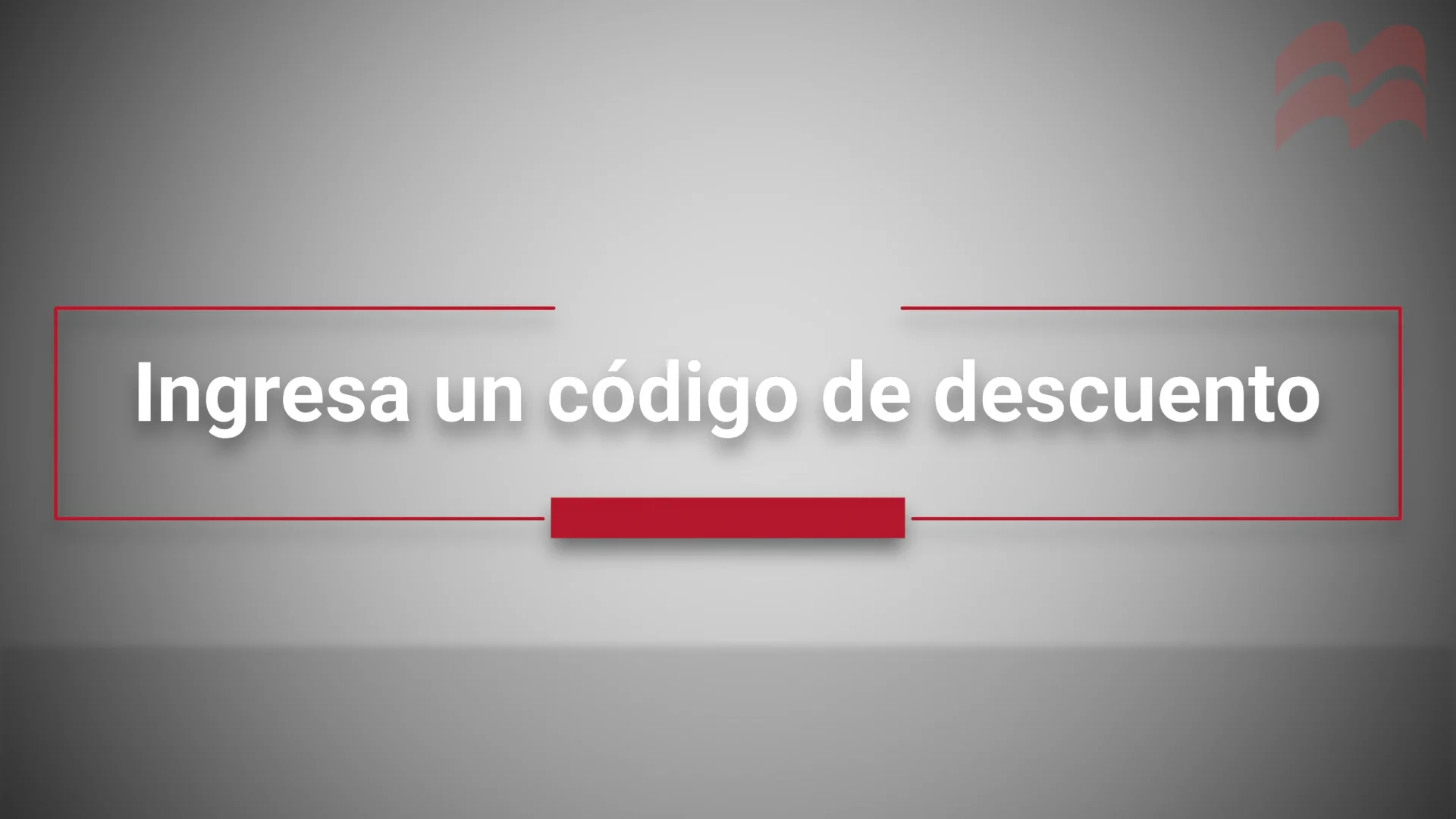 ¿Cómo ingreso un código de descuento?