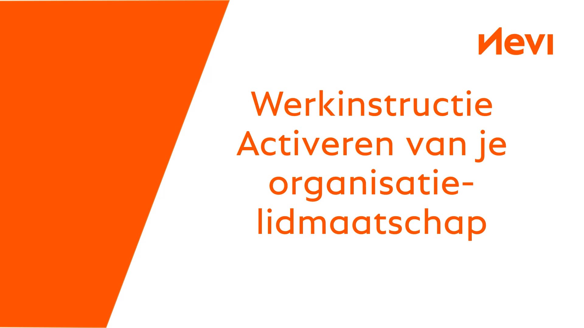 Werkinstructie Organisatie-portal: Leden on Vimeo