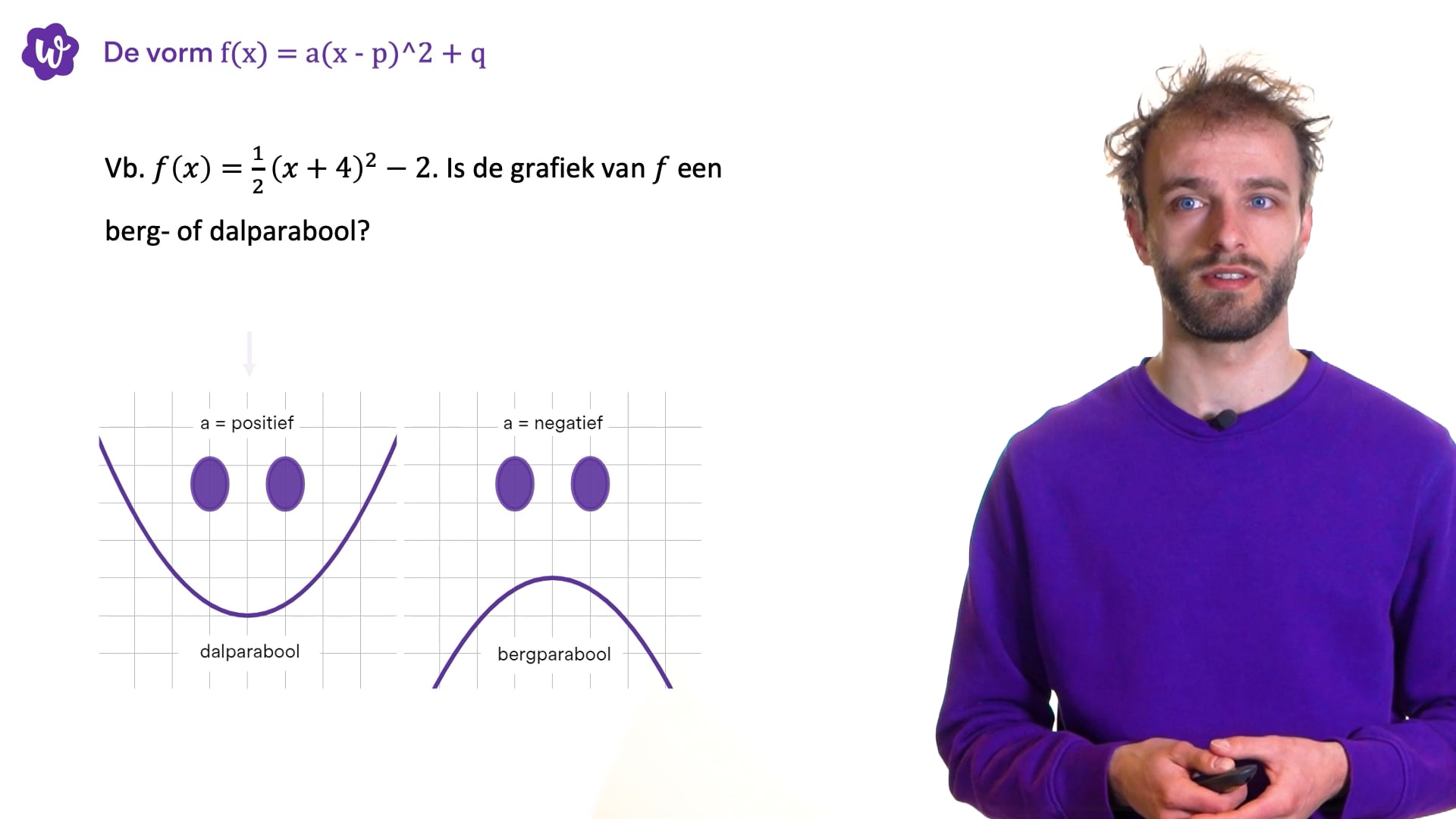 Oefen met Kwadratische functies uit Moderne wiskunde – 3 vwo – 12 | StudyGo