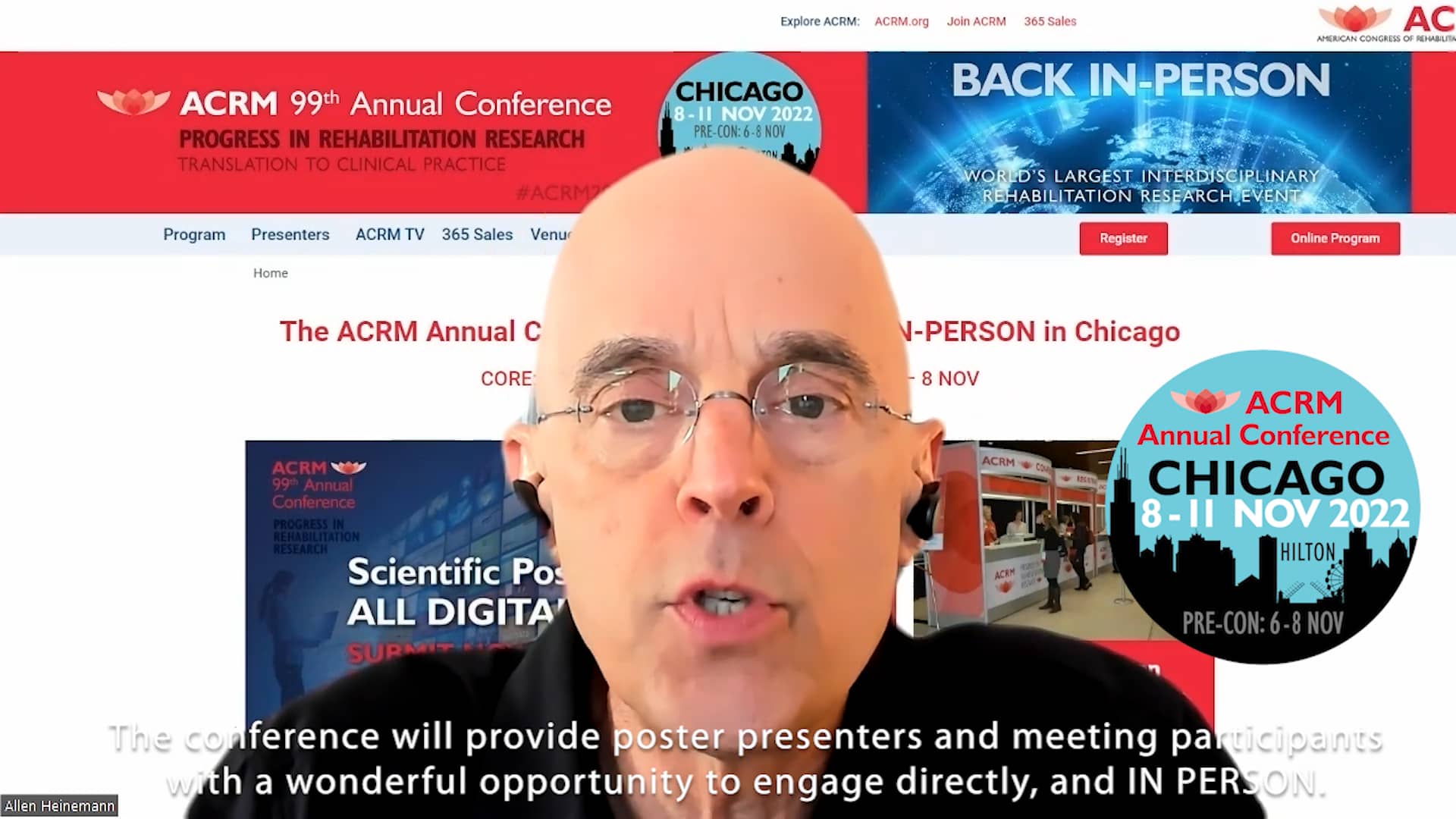 ACRM Posters go DIGITAL — See you in Chicago at #ACRM2022 on Vimeo