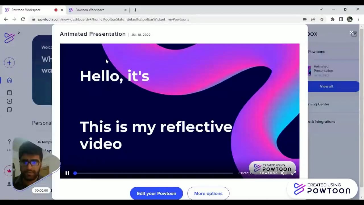 Powtoon Workspace Jul 18, 2022 on Vimeo