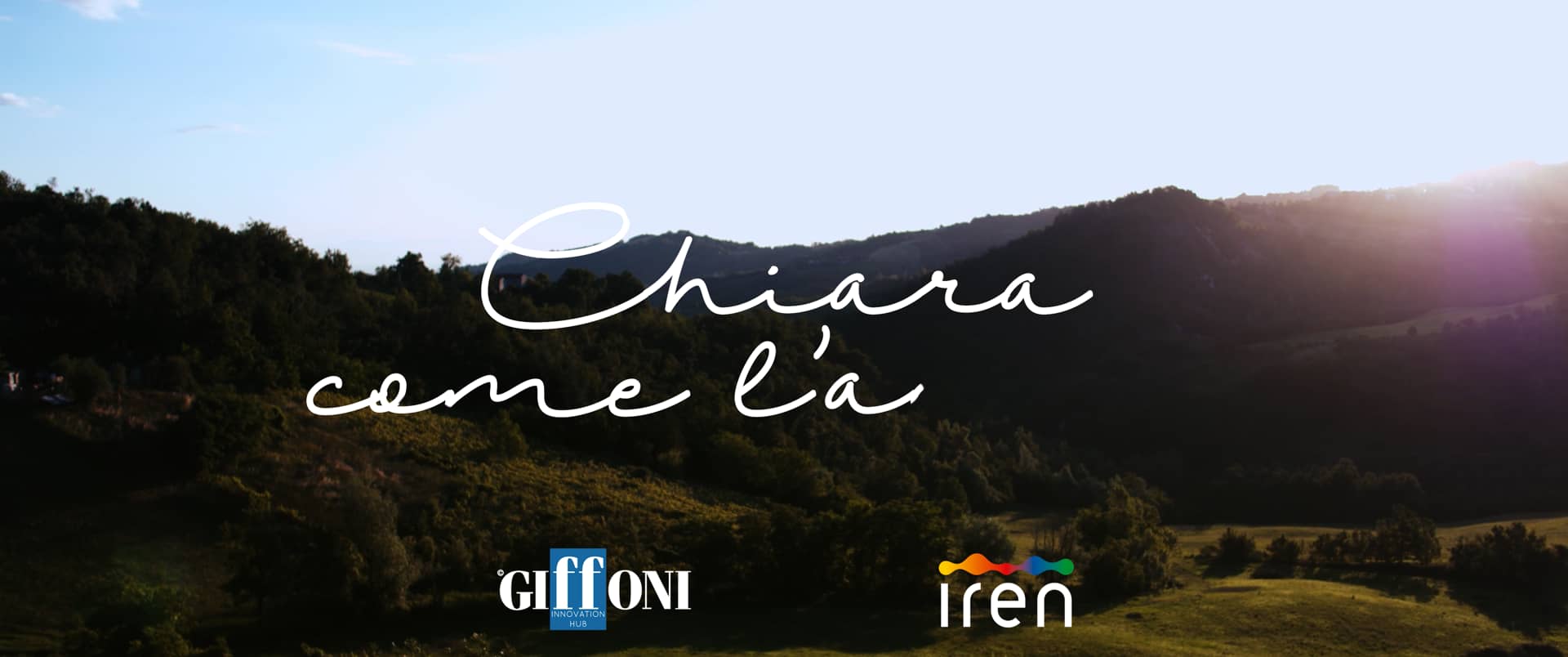 Trailer - Chiara come l'acqua - IREN on Vimeo