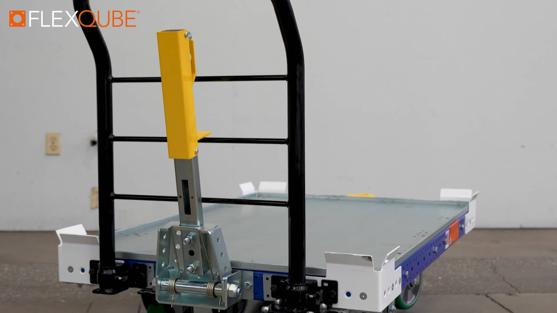 Pallet Tugger Cart | FlexQube on Vimeo