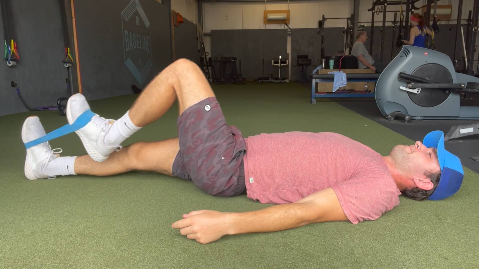 Supine Hip Flexor March on Vimeo