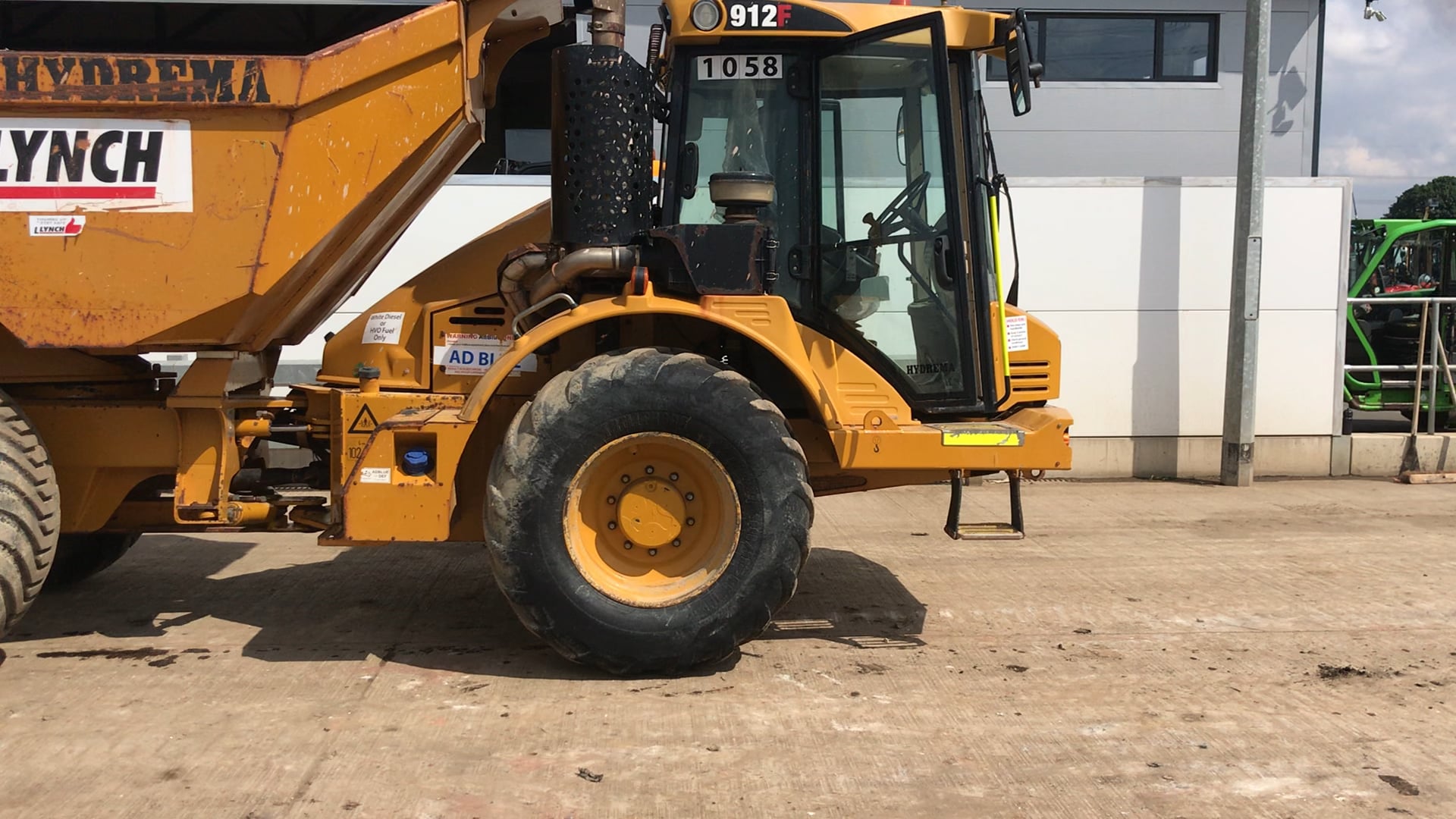 Hydrema 912F 4x4 Swivel Skip Articulated Dumptruck -Leeds August 22 on ...