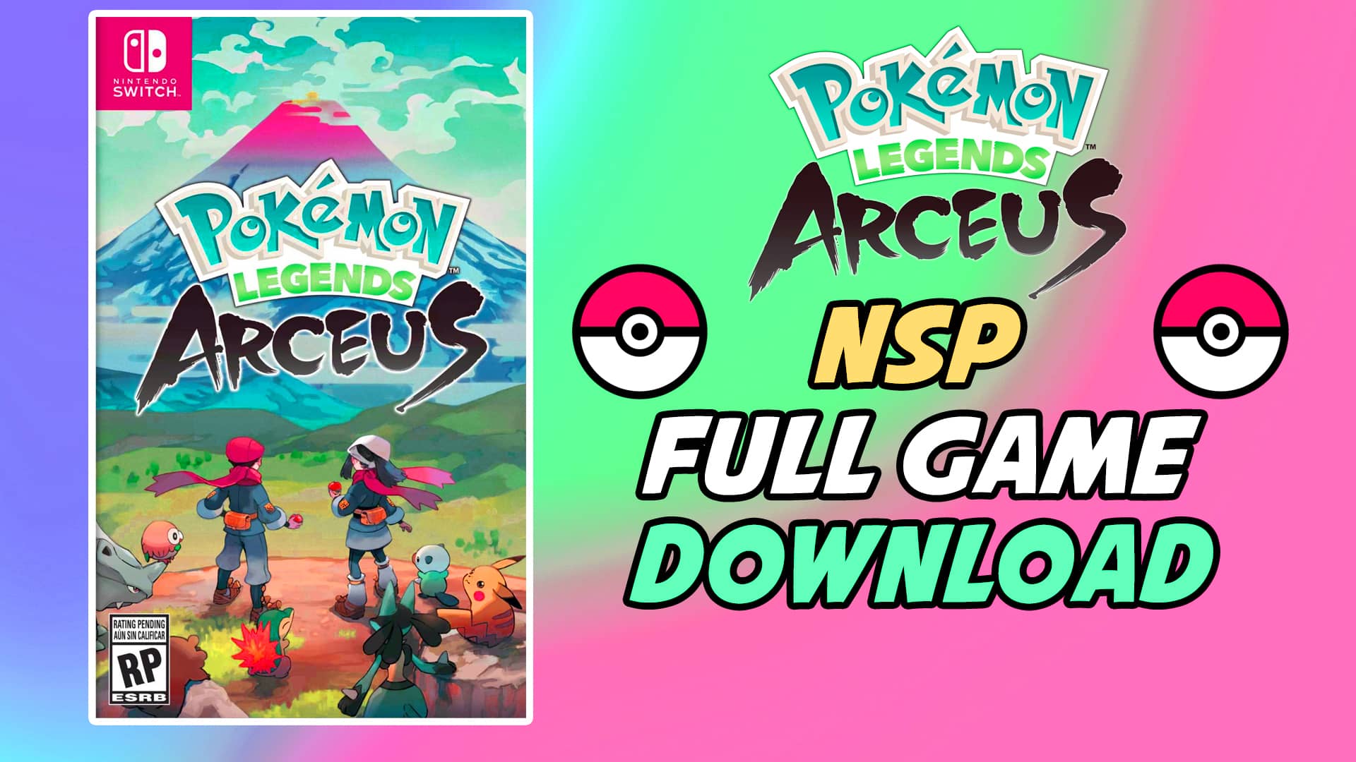 Pokémon Legends Arceus NSP Full Game Download on Vimeo