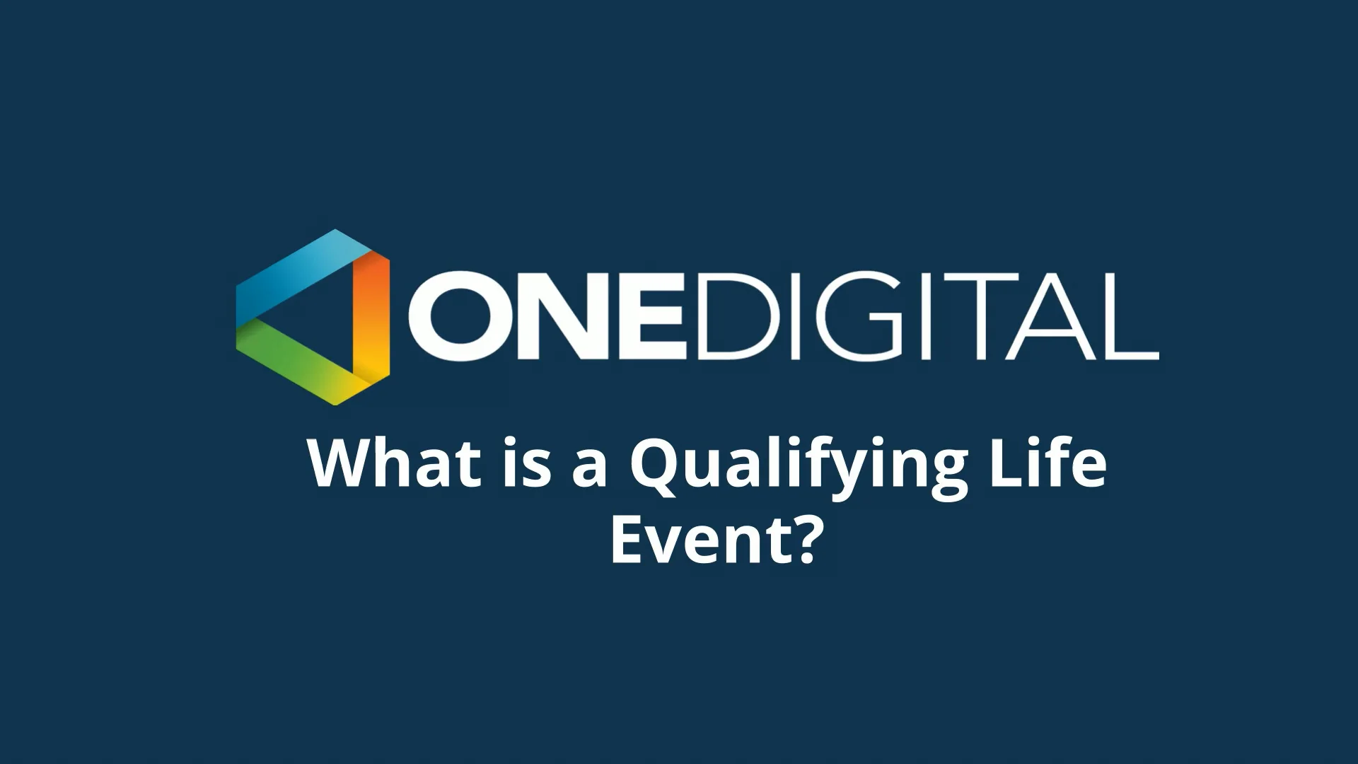 What is a Qualifying Life Event on Vimeo