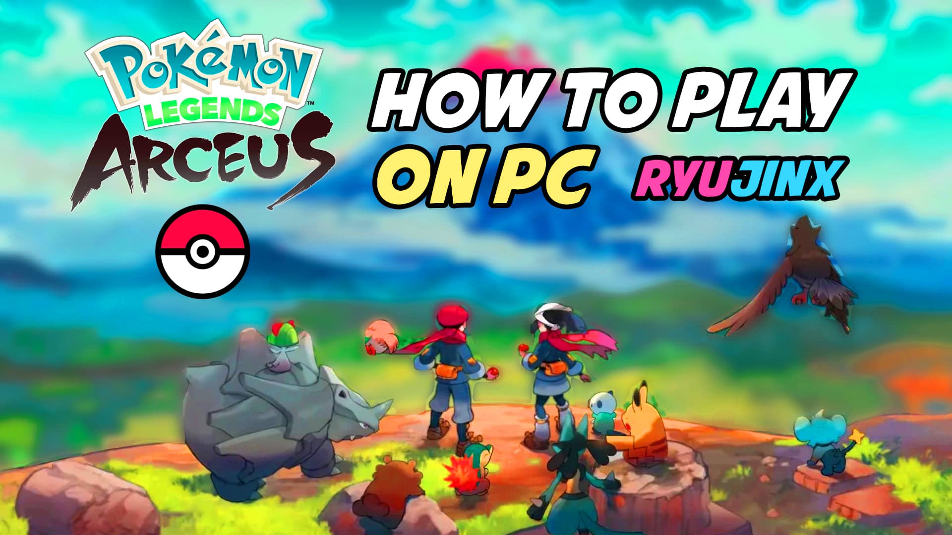 How to play Pokémon Legends Arceus on PC (Yuzu Emulator) on Vimeo