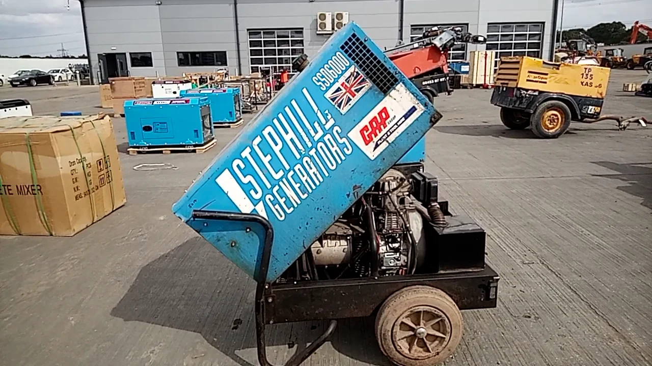 Stephill SSD6000 6KvA Generator - Leeds August 22 on Vimeo
