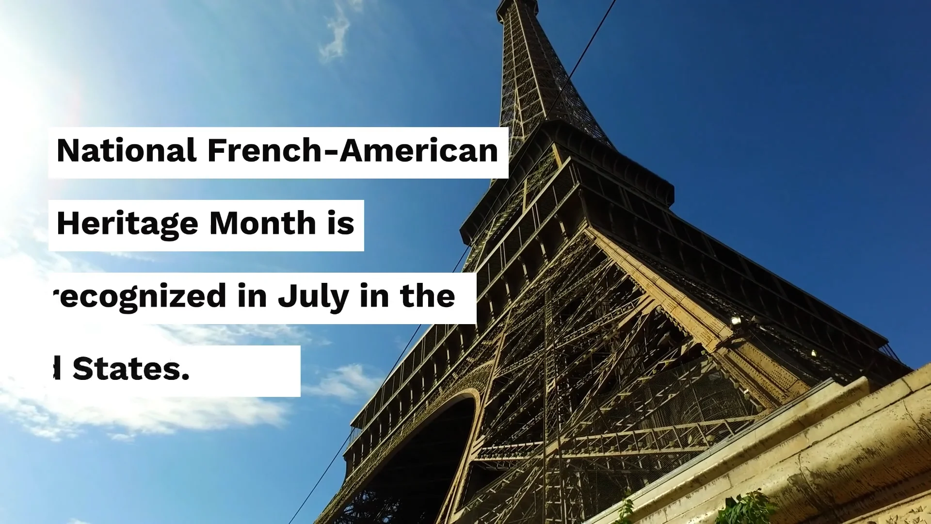 National French-American Heritage Month on Vimeo