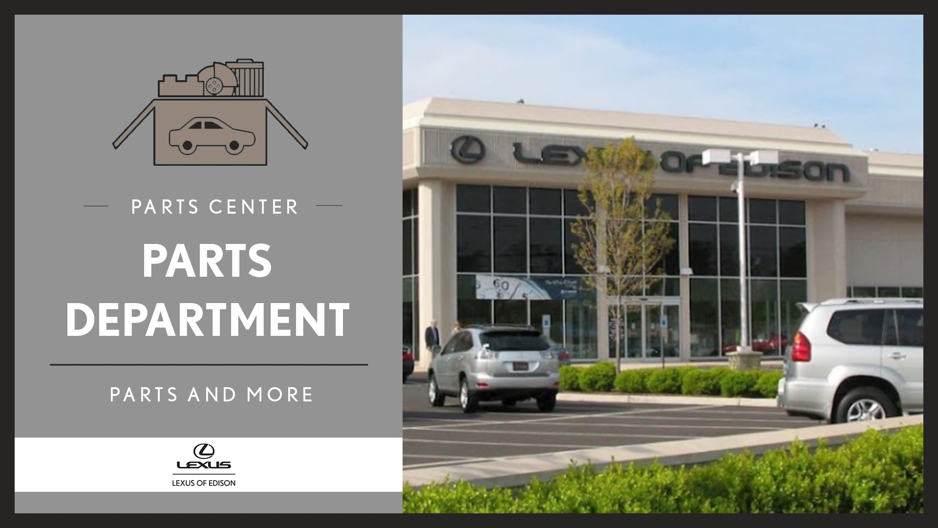 Lexus Parts Department Edison, NJ // Lexus of Edison Parts on Vimeo