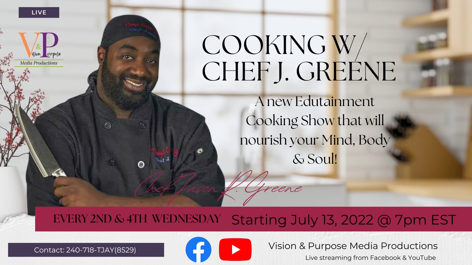 Cooking with Chef J. Greene on Vimeo