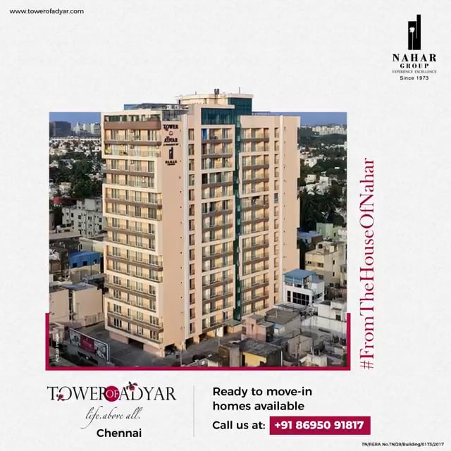 Tower Of Adyar - Ready To Move-in Seaview 4 BHK Apartment.mp4 on Vimeo