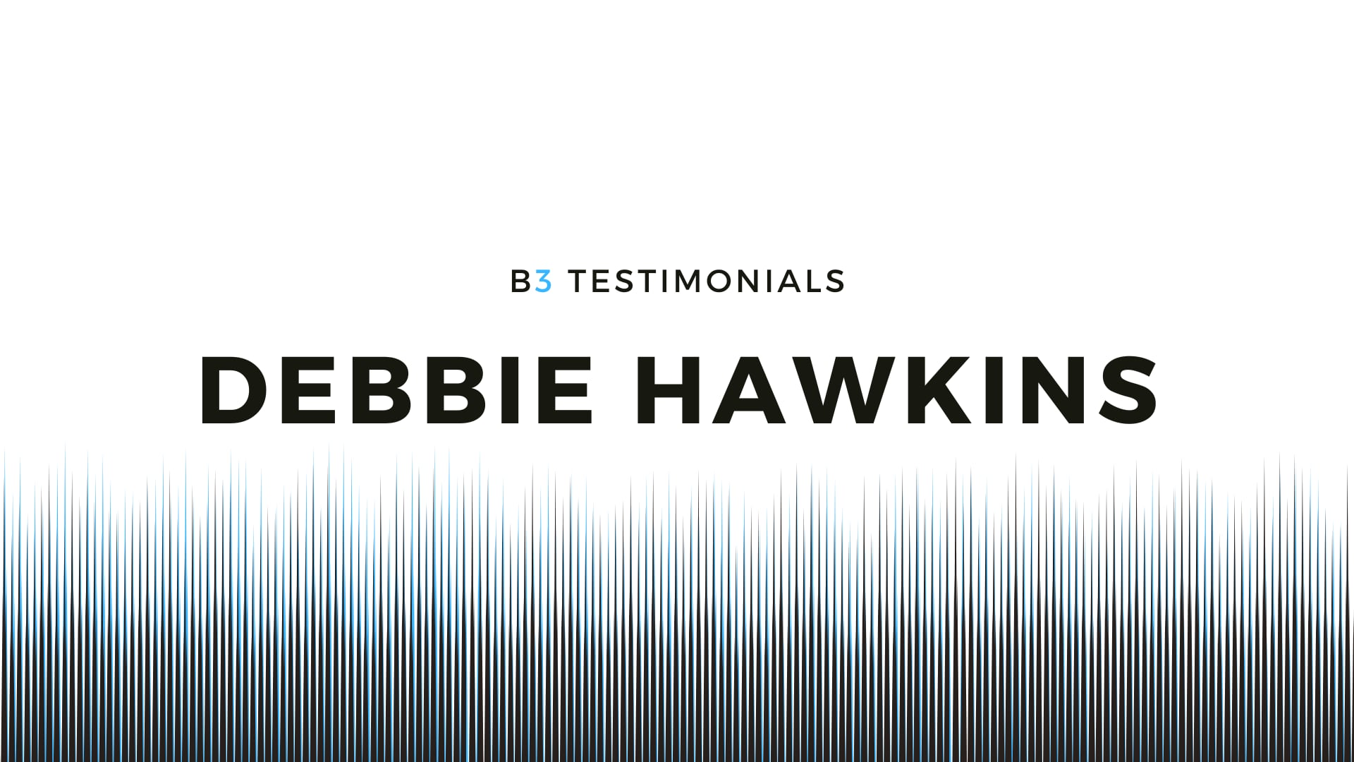 Debbie Hawkins Testimonial on Vimeo