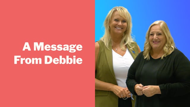A Message From Debbie on Vimeo