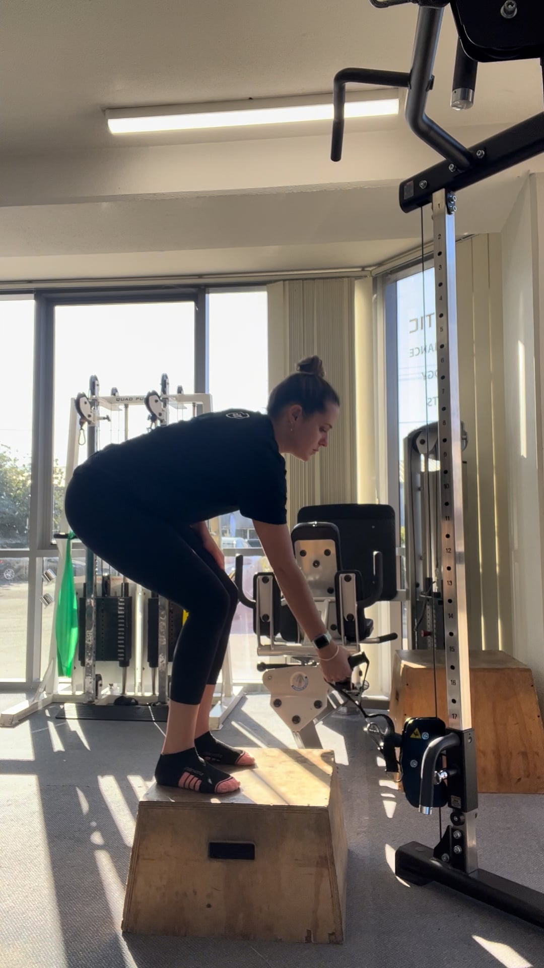 Glute Bias Cable Step up.mov on Vimeo