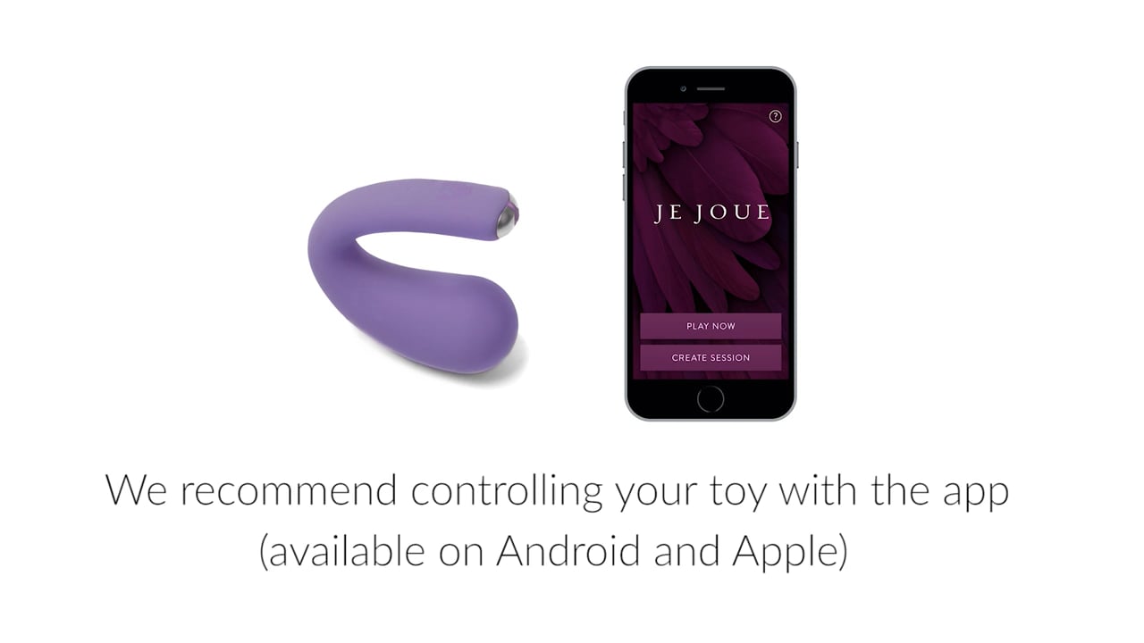 Je Joue Dua V2 Partner-controlled G-spot and clitoral vibrator on Vimeo