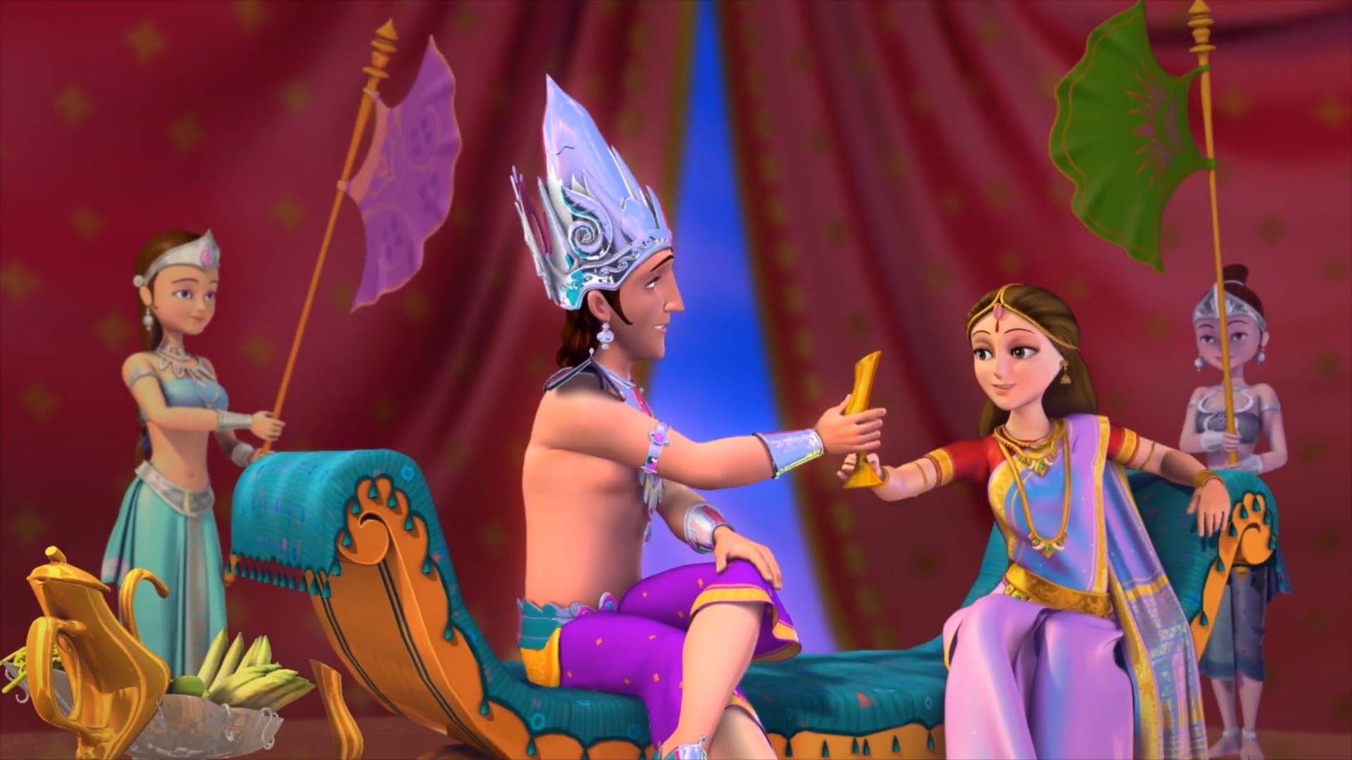 Little Krishna Indra vs Dhenukasura on Vimeo