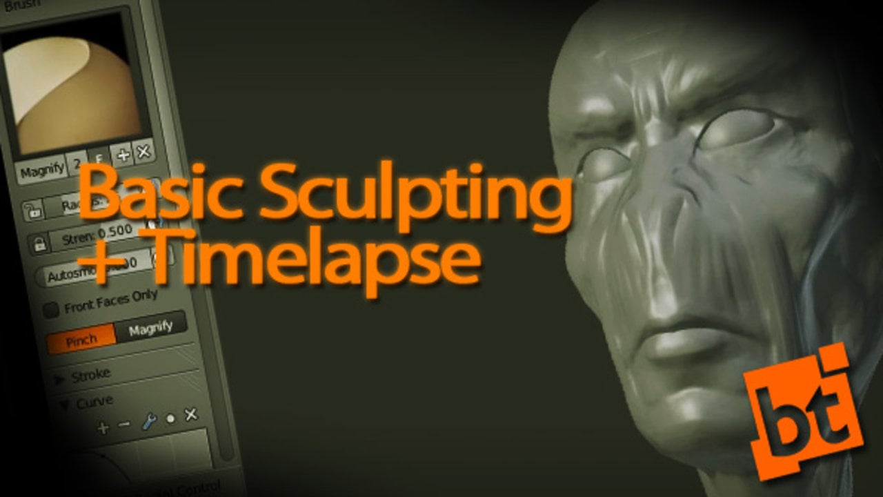 Basic Sculpting in Blender 2.5 on Vimeo