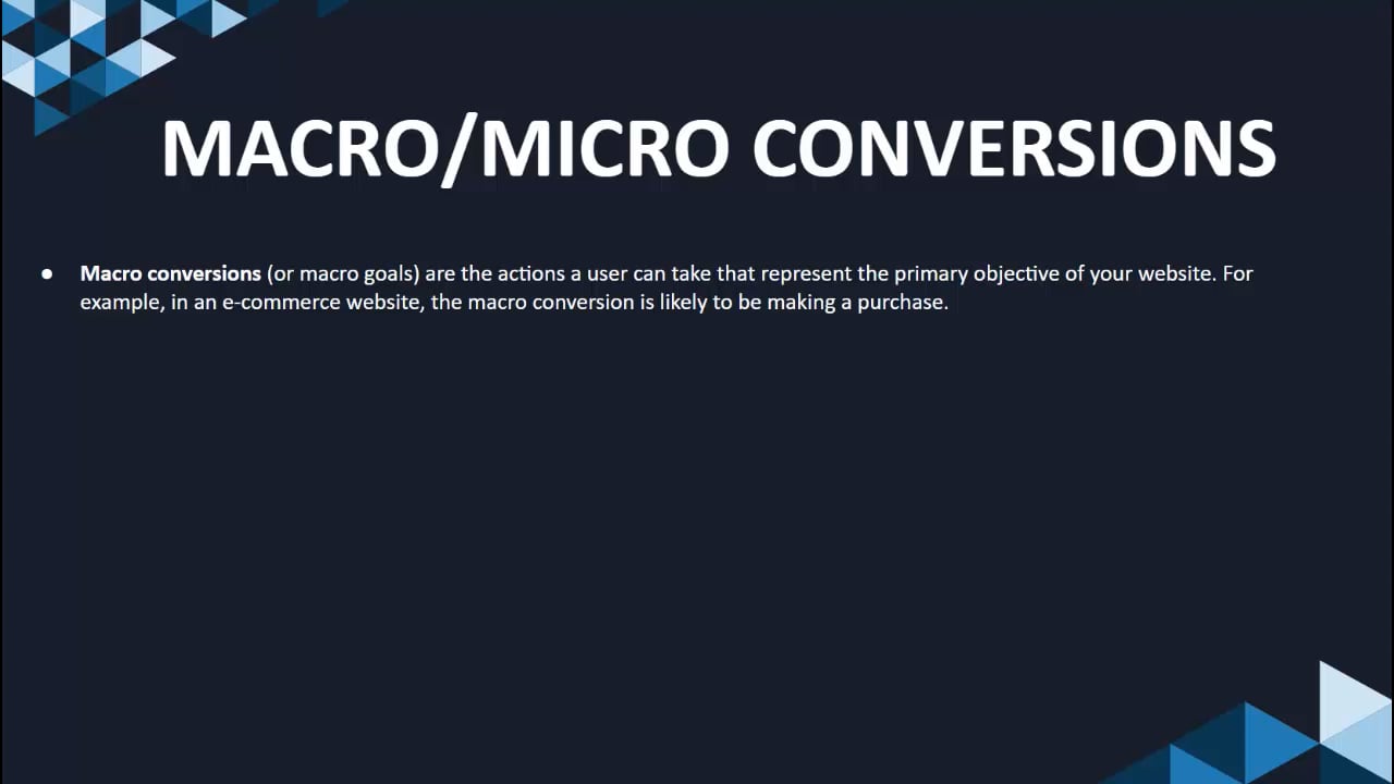 2c Macro and Micro Conversions on Vimeo