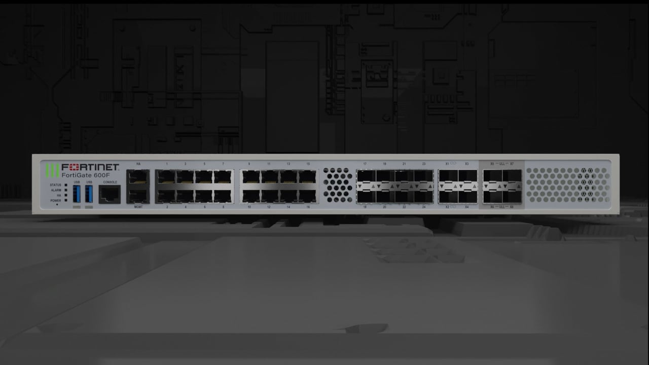 Introducing the FortiGate 600F on Vimeo