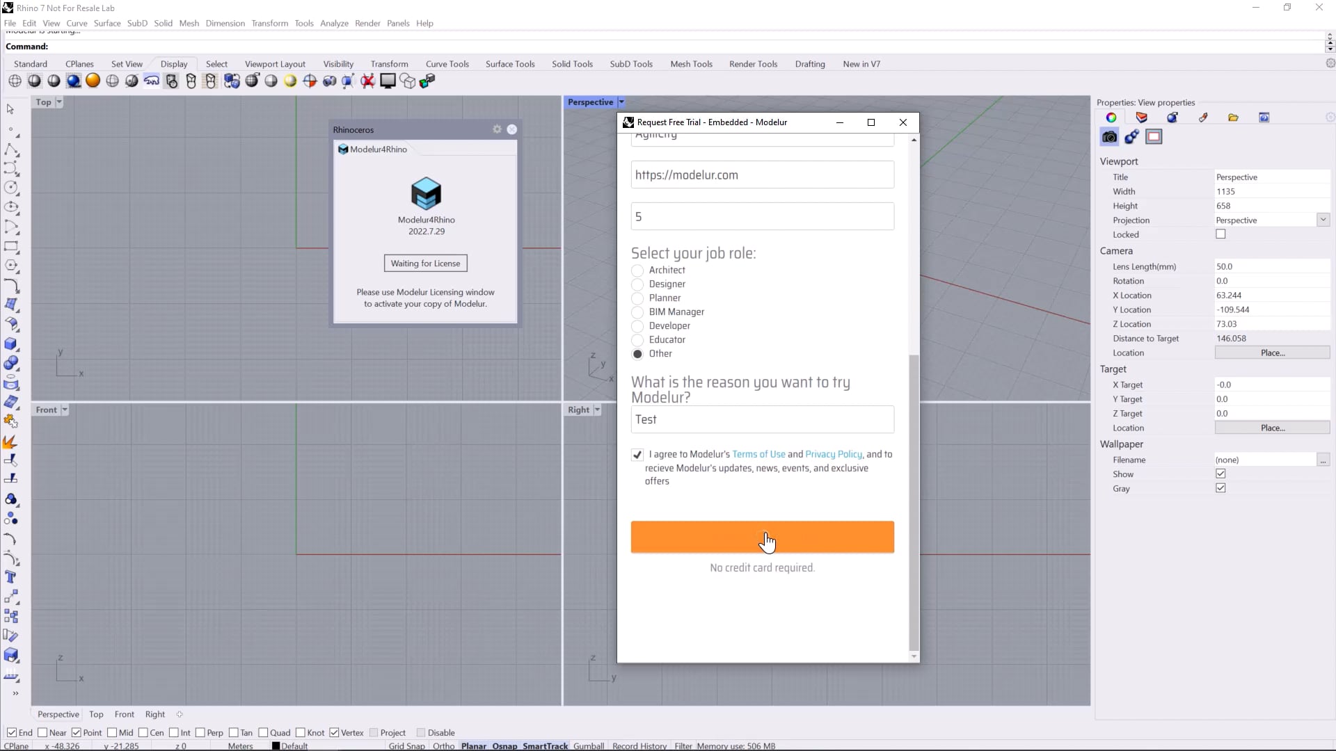 03: Register for Trial on Vimeo
