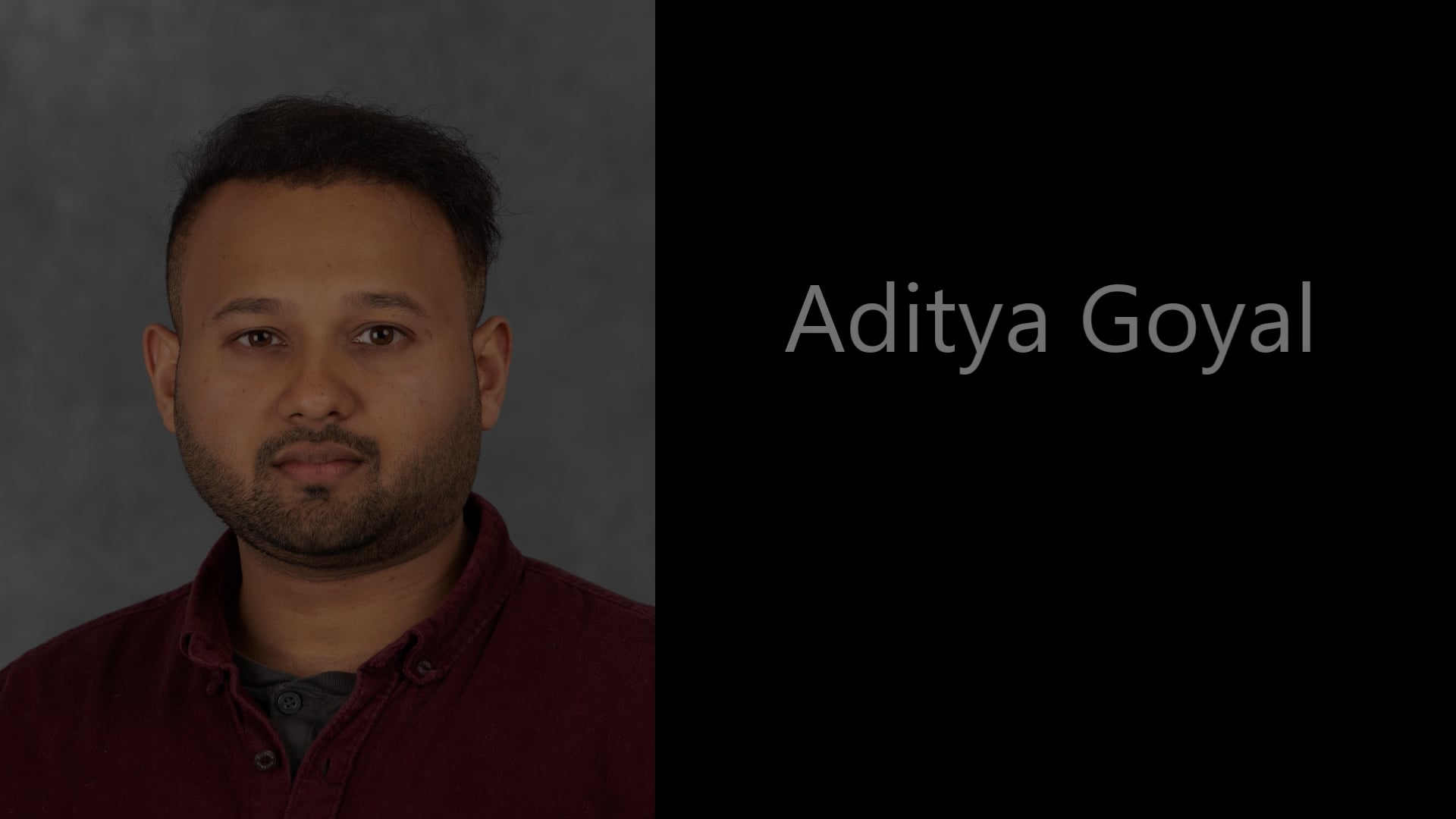 Aditya Goyal_Showreel.mp4 on Vimeo
