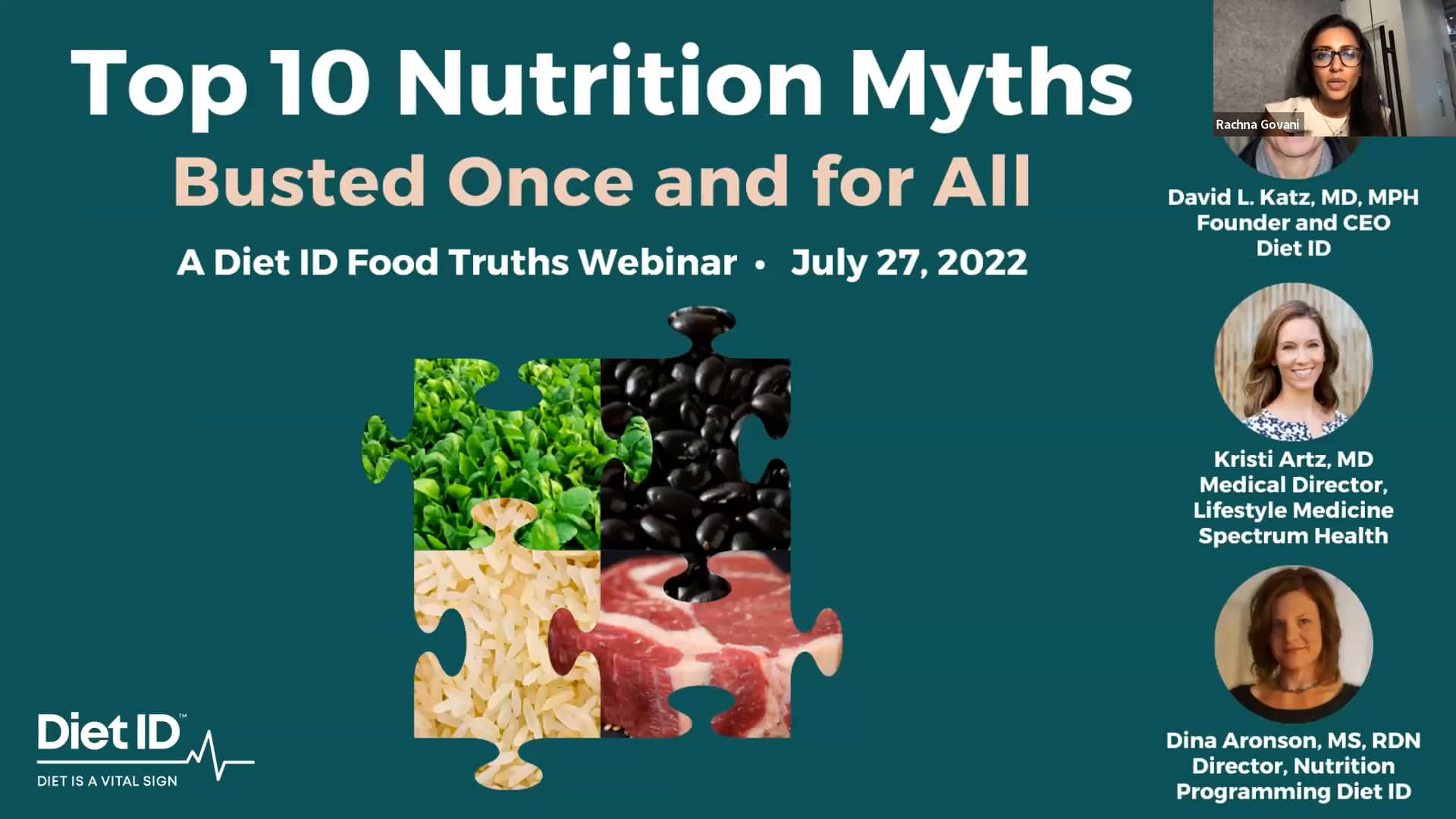 top 10 nutrition myths recording on Vimeo