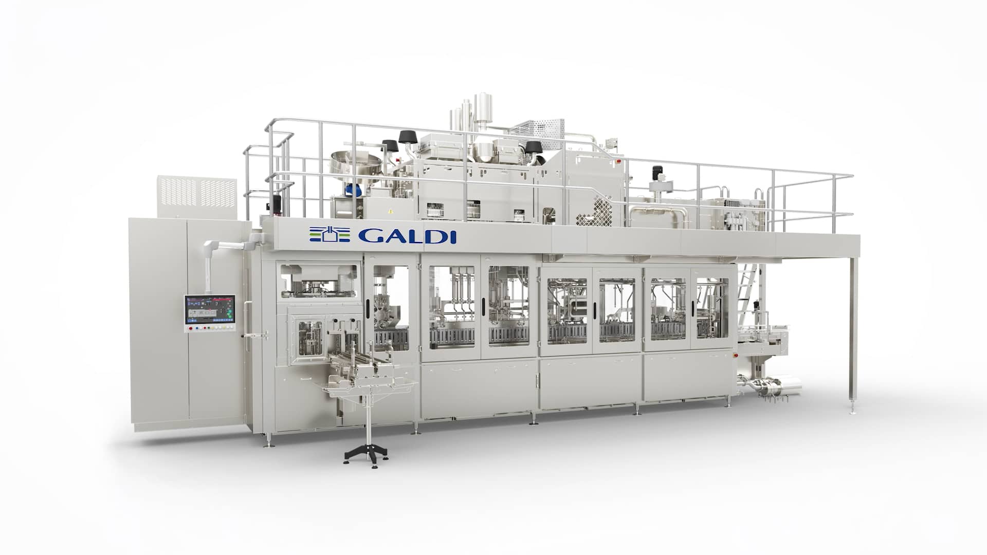 Galdi RG280 Multi-Packaging Automatic Filling Machine on Vimeo