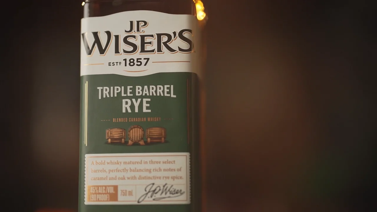 J.P. Wiser's Triple Barrel Rye Manhattan on Vimeo
