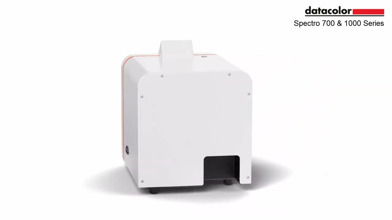 Datacolor Spectro 1000/700系列，带样品温度测量功能。(中文) on Vimeo