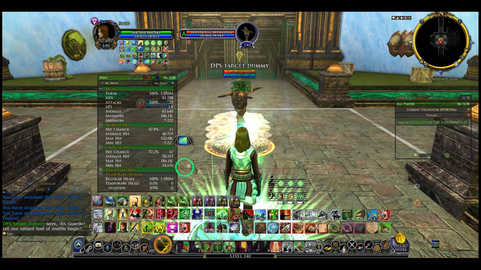 LOTRO - Minstrel Healing Parse on Vimeo