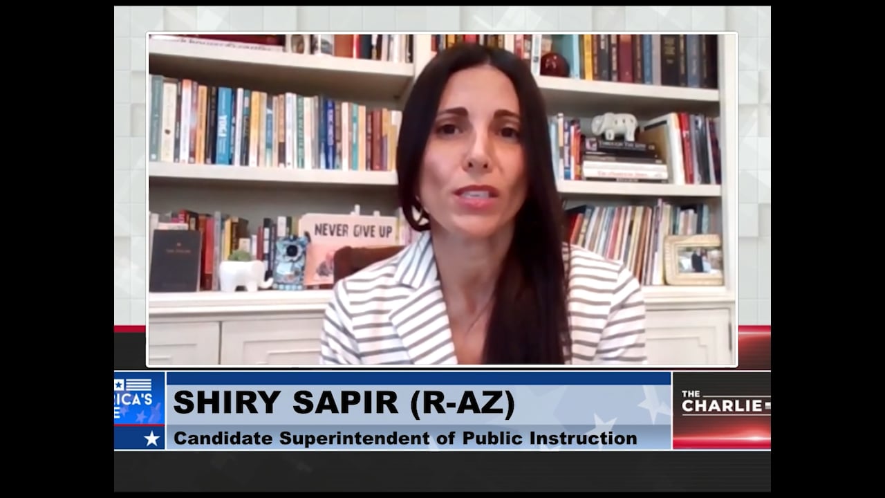 Charlie Kirk Supports Shiry Sapir for AZ Superintendent of Public ...