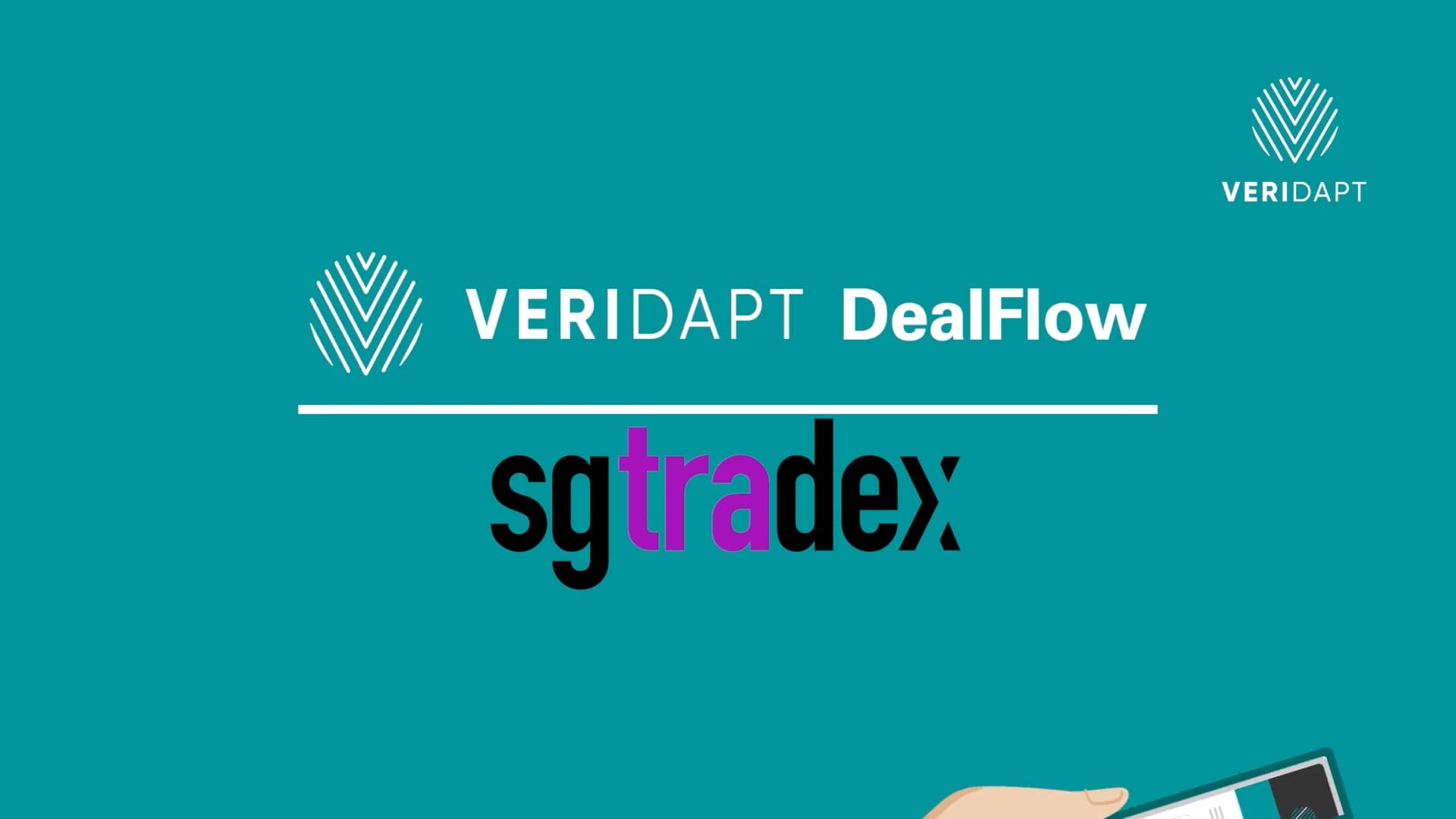 VERIDAPT DealFlow and SGTraDex Platform on Vimeo