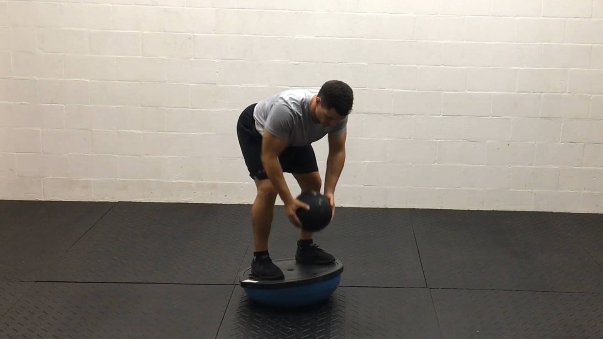 BOSU Slam Ball Bent Over Row on Vimeo