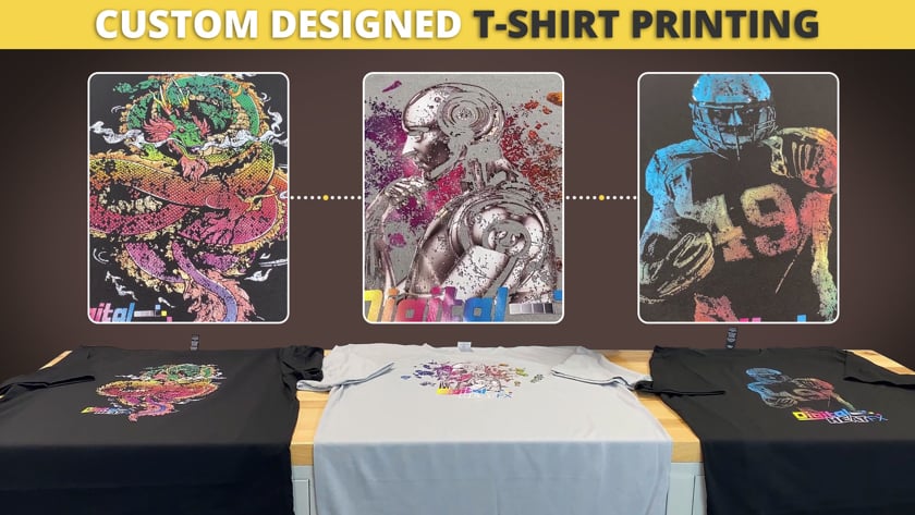 How To Create a Digital T-Shirt Print - Digital Heat FX