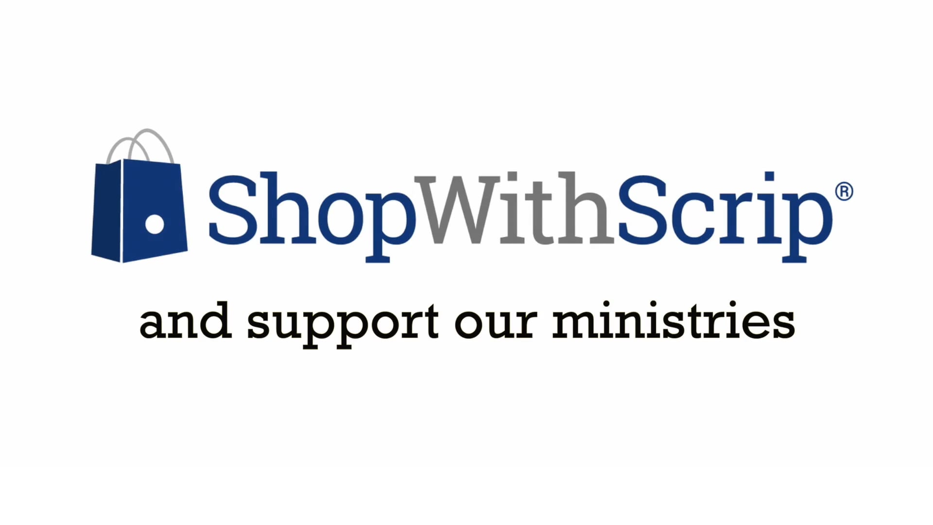 Shop With Scrip and Support our Ministries! on Vimeo