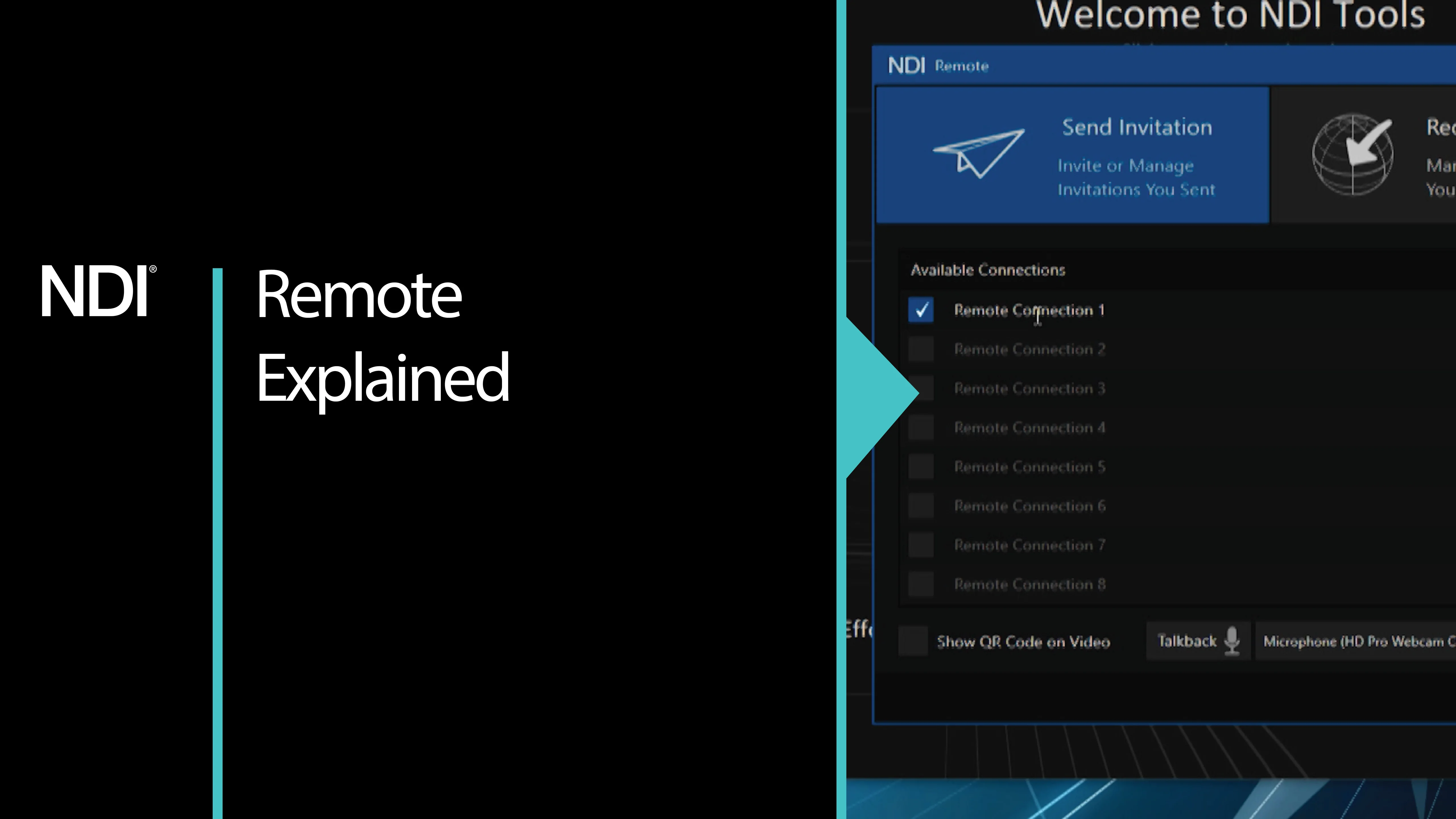 NDI Remote Explained on Vimeo