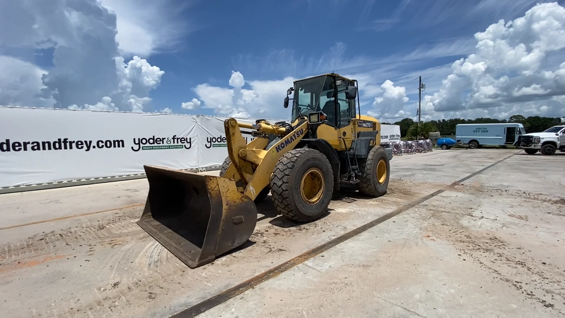 Yoder & Frey - Komatsu WA270-7 Wheeled Loader - Y&F - Florida - Aug 22 ...