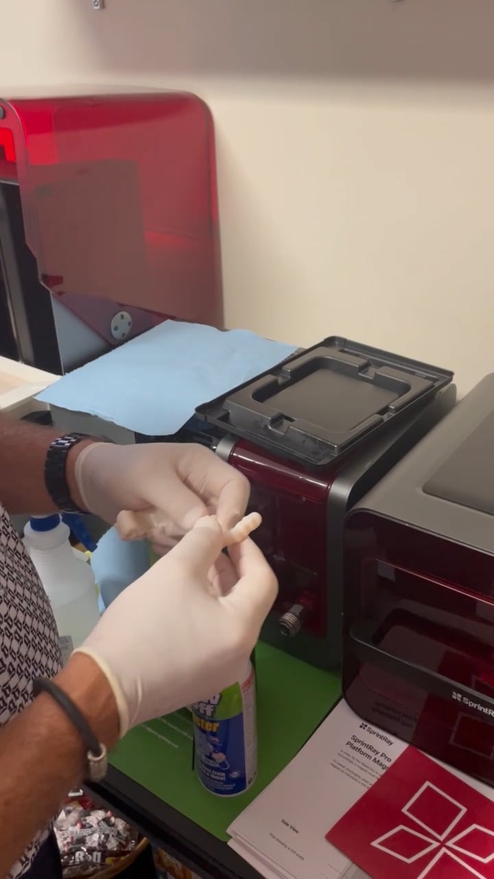 13_Curing the arch and cementation base on Vimeo