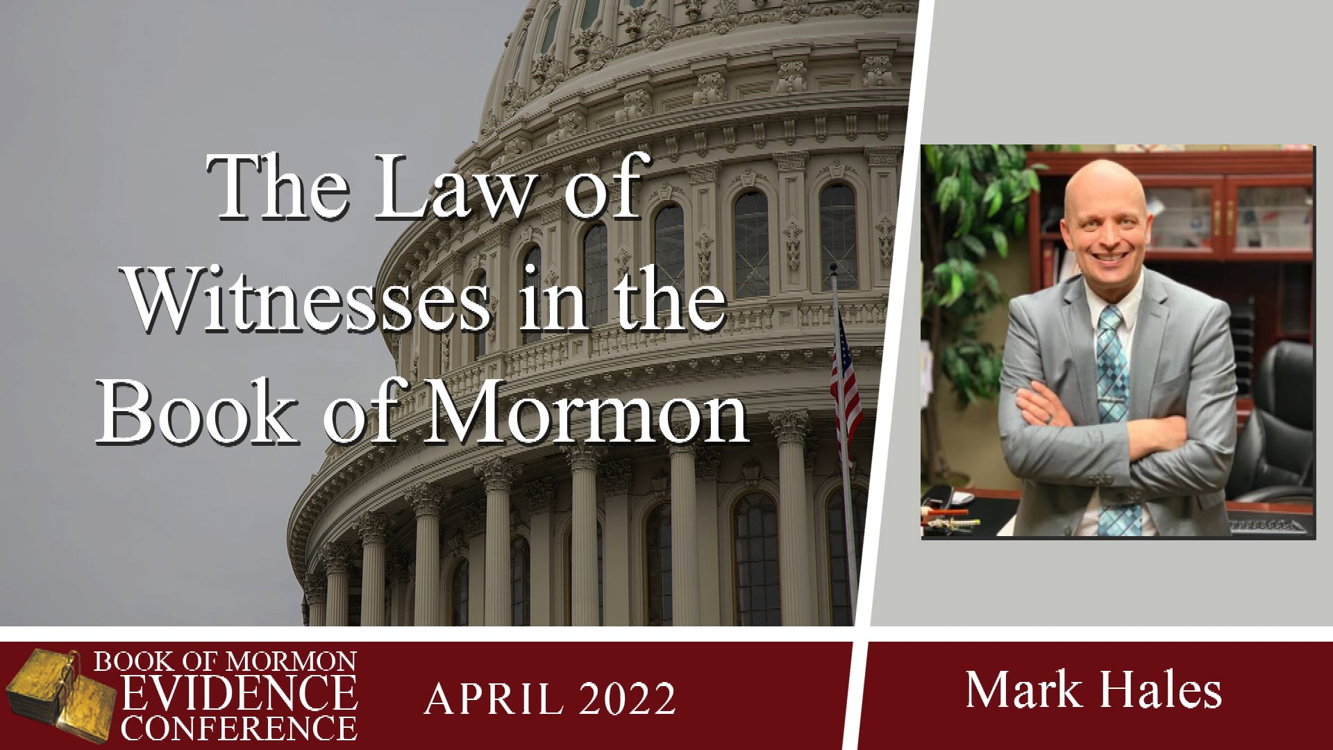 Mark Hales – The Law of Witnesses in the Book of Mormon – Book of ...