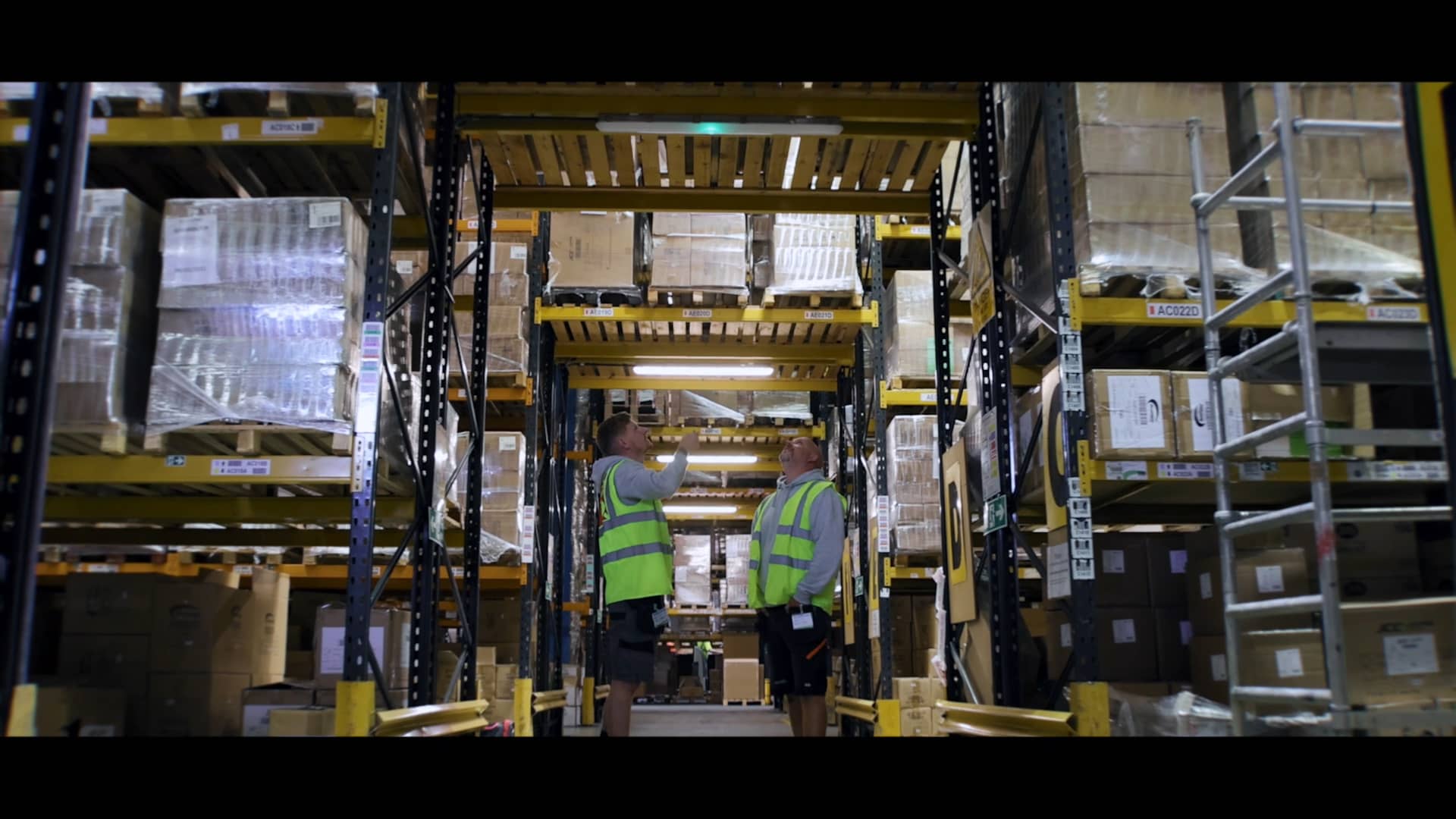 Fast warehouse lighting installation with DTS Electrical - ToughLED ...