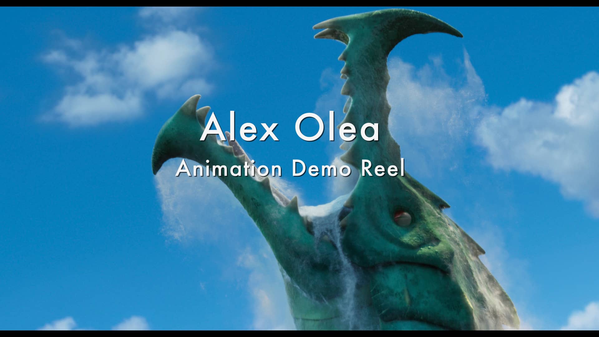 Alex Olea - Animation Demo Reel on Vimeo