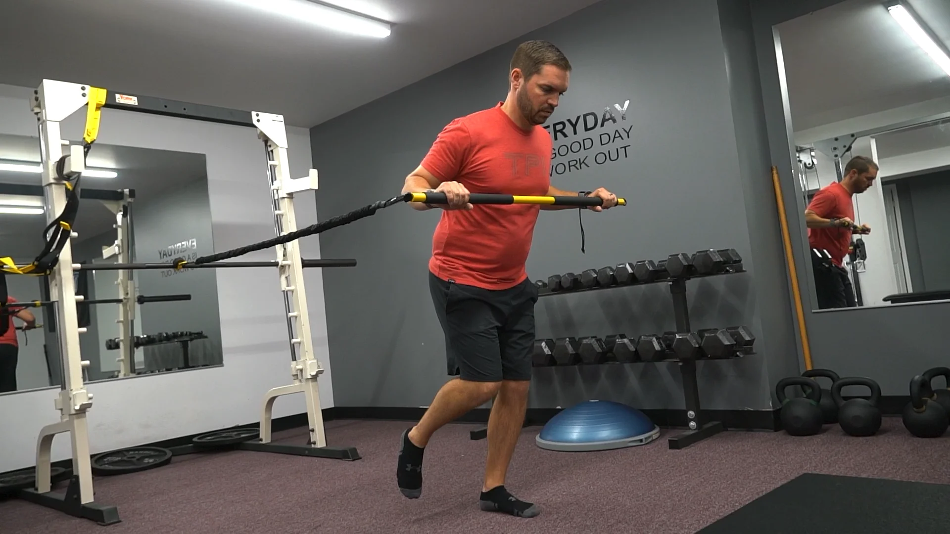 Anti-Rotation Press Single Leg on Vimeo
