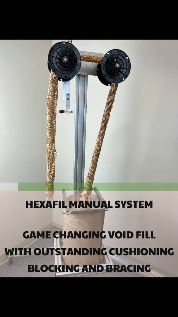 Hexafil and HexcelWrap Cosmetics Packing on Vimeo