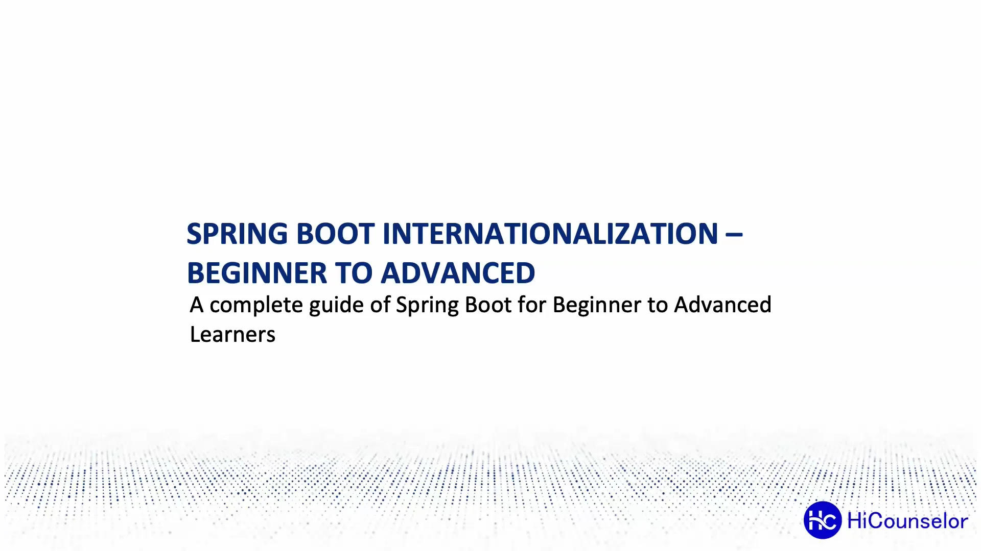 8.3 Spring Boot Internationalization Module 8 on Vimeo